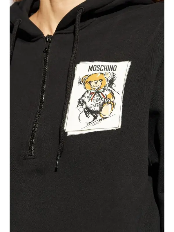 Moschino Patch Hoodie