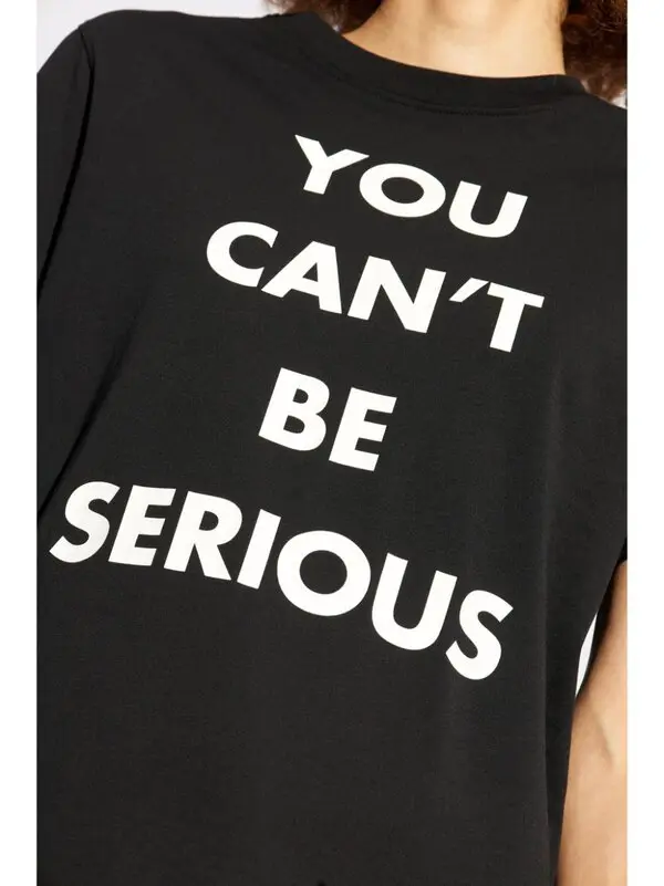 Moschino Graphic-print T-shirt - Black