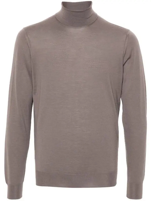 DRUMOHR Fine-knit Roll Neck Sweater