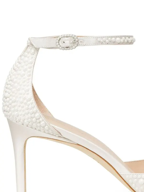 STUART WEITZMAN 75mm Bliss Pearls Sandals