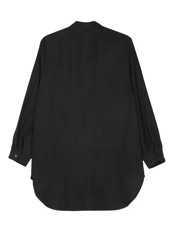 Kristensen Du Nord Long-sleeve Silk Shirt