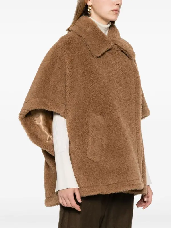 Max Mara Tebe Teddy Cape - Brown