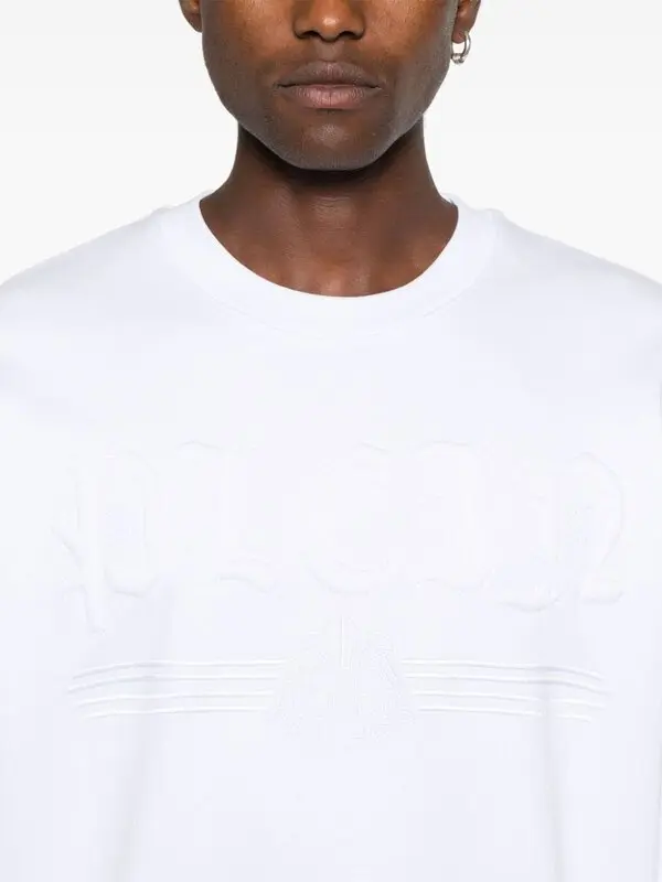 Philipp Plein Gothic Plein Cotton Sweatshirt - White