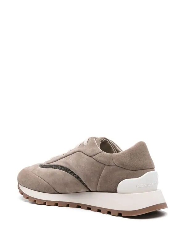 Brunello Cucinelli Monili-chain Sneakers - Neutrals