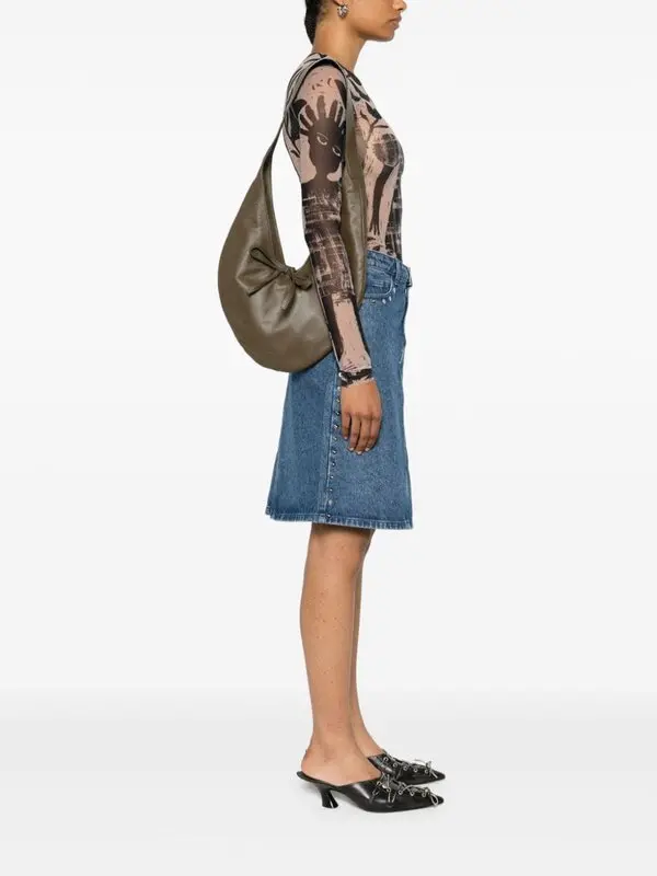 Paloma Wool Lupe Leather Tote Bag - Green | Editorialist