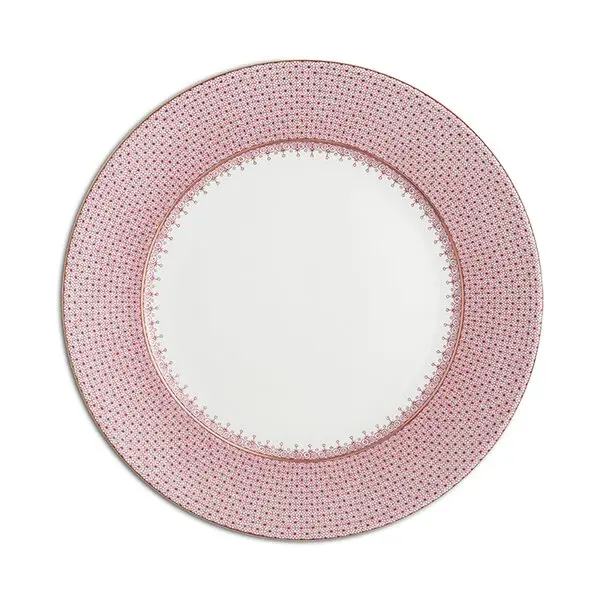 MOTTAHEDEH Lace Service Plate - Pink