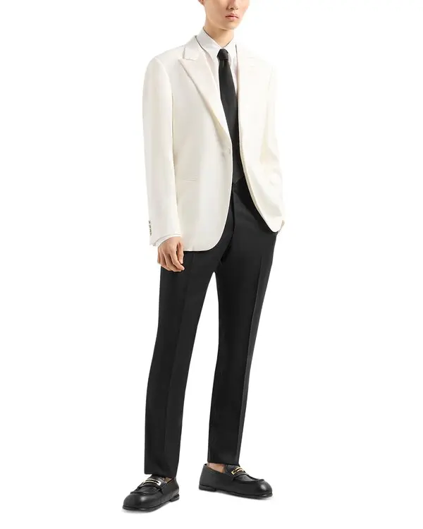 Emporio Armani Essential G Line Straight Leg Tuxedo Trousers