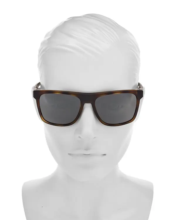 Oakley Leffingwell Square Sunglasses - Tortoise/gray Solid