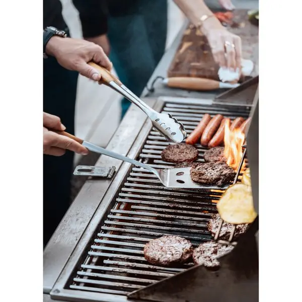 SCHMIDT BROTHERS Bbq Bonded Teak 4-pc. Grill Set