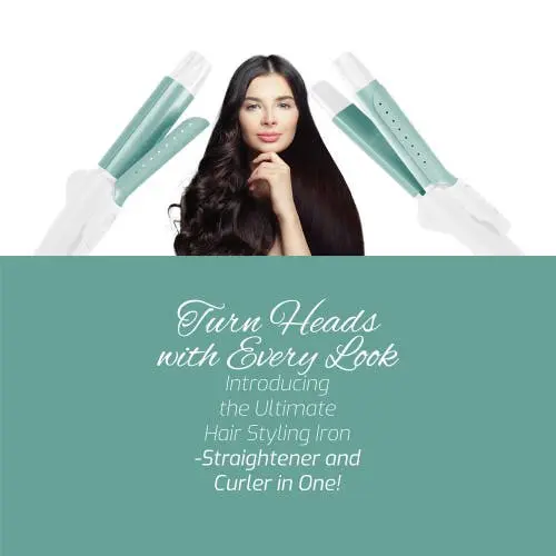 PURSONIC Hair Straightener And Curler