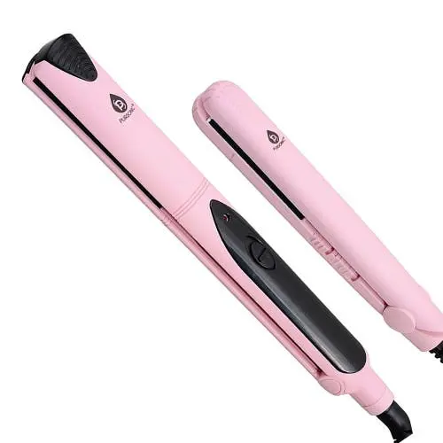 PURSONIC Flat Iron With A Free Travel Straightener - Pink
