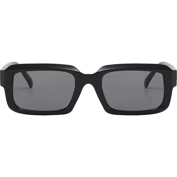 FIFTH & NINTH Danni Oversized Rectangular Sunglasses - Black