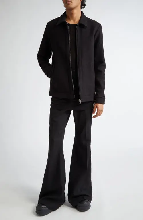 Rick Owens Brad Wool Jacket - Black