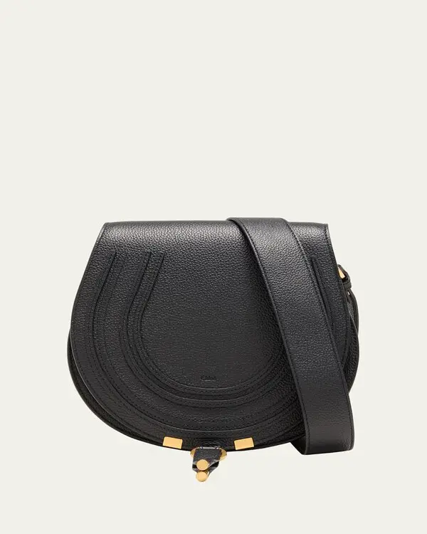 Chloé Marcie Medium Crossbody Bag - Black