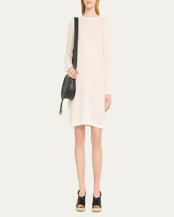 Chloé Marcie Medium Crossbody Bag - Black