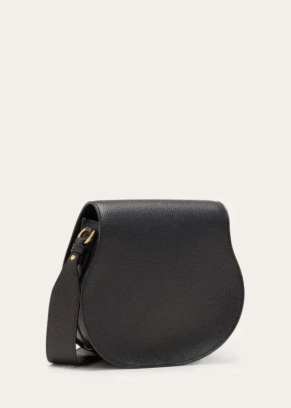 Chloé Marcie Medium Crossbody Bag - Black