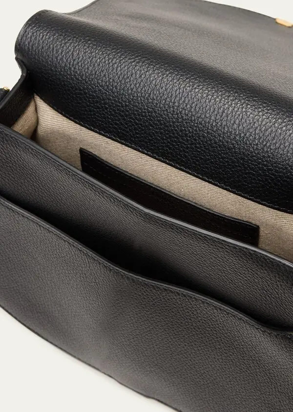 Chloé Marcie Medium Crossbody Bag - Black