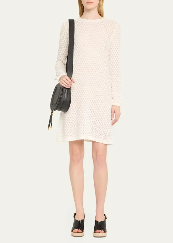 Chloé Marcie Medium Crossbody Bag - Black