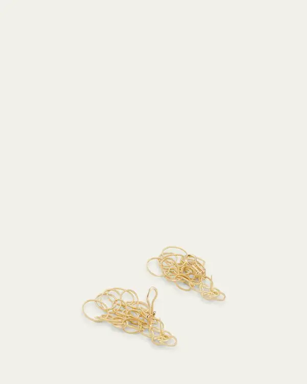 Buccellati Hawaii Collection 18k Pendant Earrings