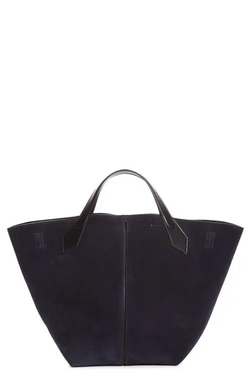 Proenza Schouler Chelsea Suede Tote - Dark Navy
