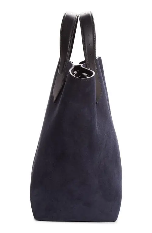 Proenza Schouler Chelsea Suede Tote - Dark Navy