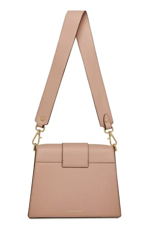 Strathberry Box Crescent Shoulder Bag