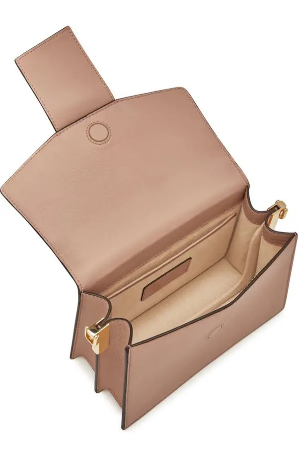 Strathberry Box Crescent Shoulder Bag