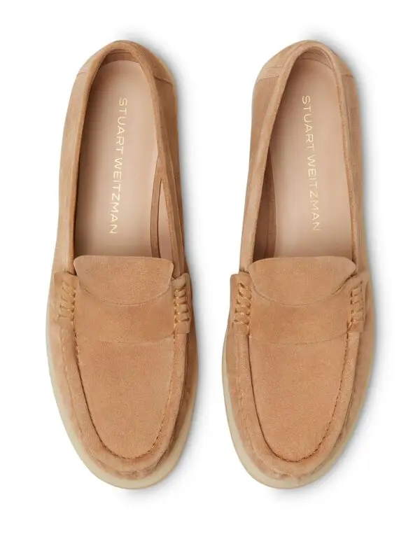 STUART WEITZMAN Blake Loafers - Brown