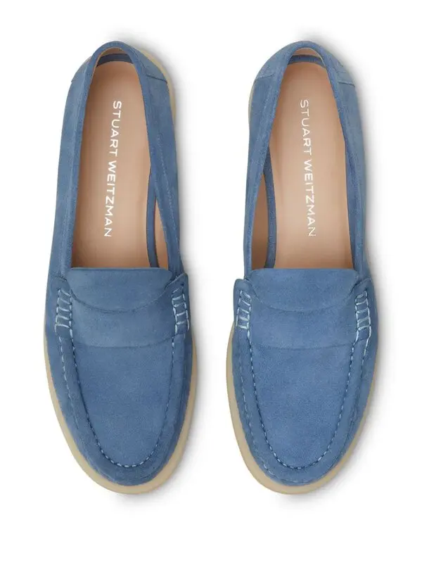 STUART WEITZMAN Blake Loafers - Blue