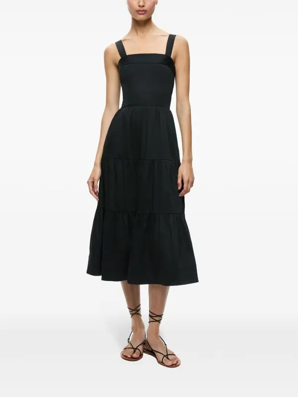 Alice + Olivia Saige Midi Dress - Black