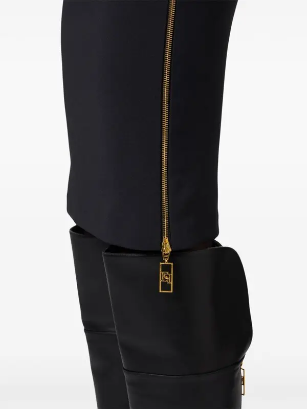 Elisabetta Franchi Zip-detail Crepe Skirt