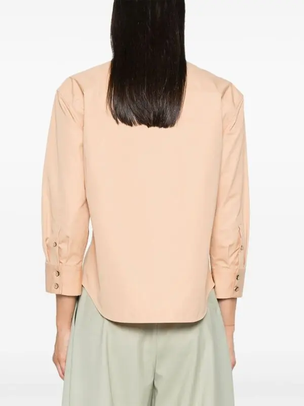 JIL SANDER Pointed-collar Cotton Shirt