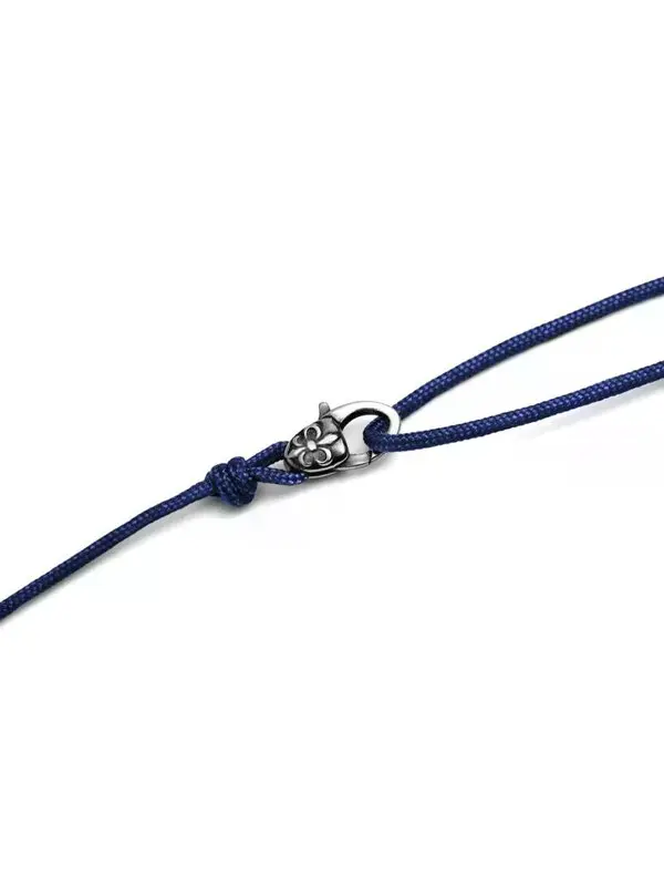 NIALAYA JEWELRY Wraparound String Bracelet - Silver