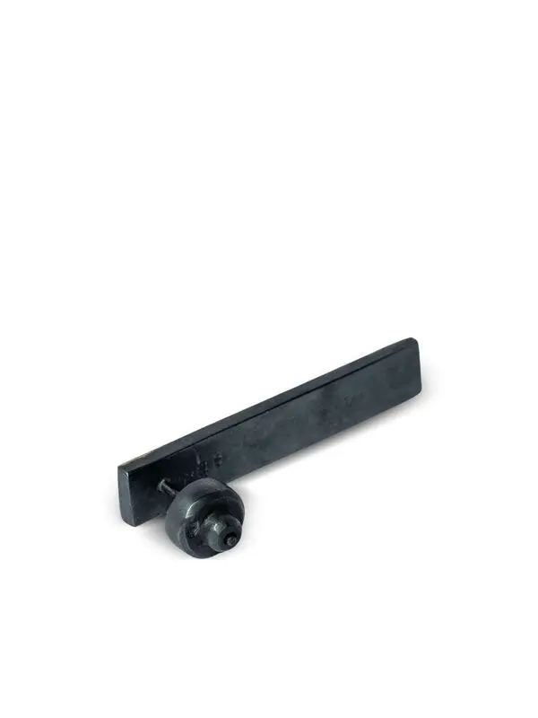 PARTS OF FOUR Plate Earring - Black