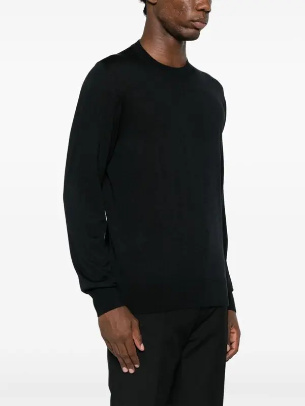 Dsquared2 Logo-plaque Fine-knit Jumper