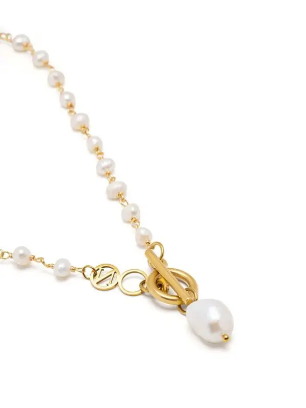 NIALAYA JEWELRY Pearl-pendant Necklace - Gold