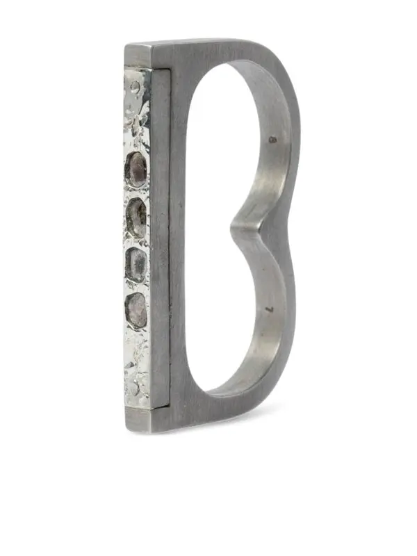 PARTS OF FOUR Plate Two-finger Ring
