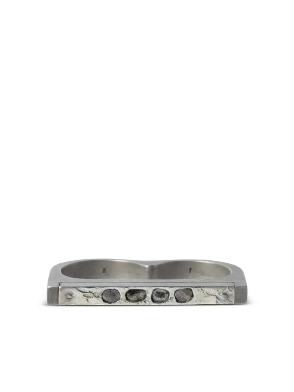 PARTS OF FOUR Plate Two-finger Ring