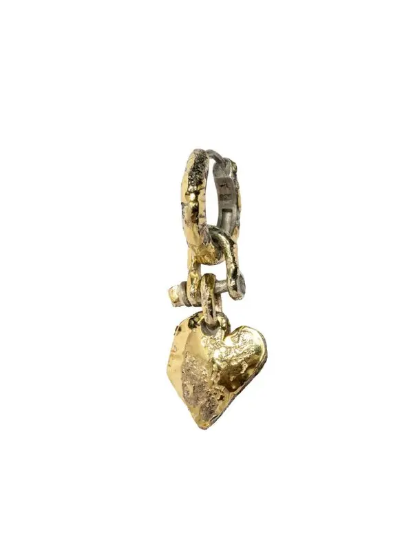 PARTS OF FOUR Jazz's Solid Heart Earring - Gold