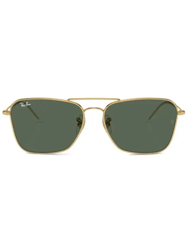 Ray-ban Caravan Reverse Sunglasses - Gold
