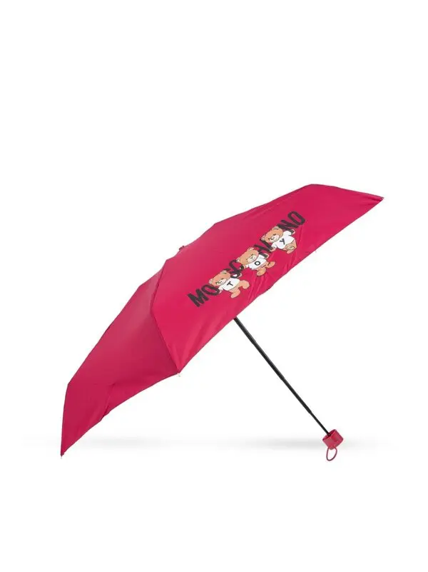 Moschino Teddy-motif Compact Umbrella