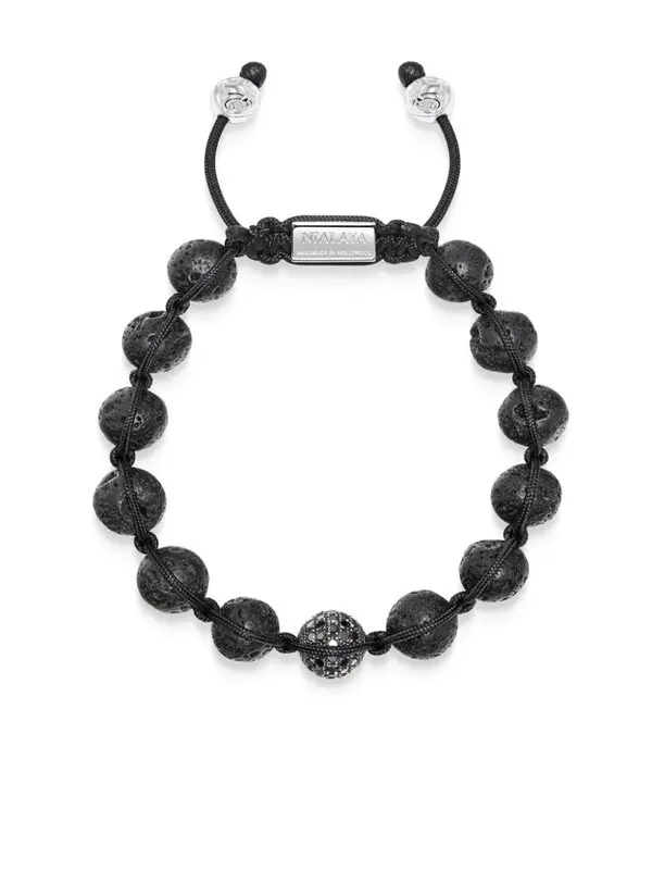 NIALAYA JEWELRY Beaded Bracelet - Black