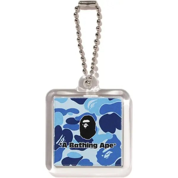 A BATHING APE Abc Keychain - Blue