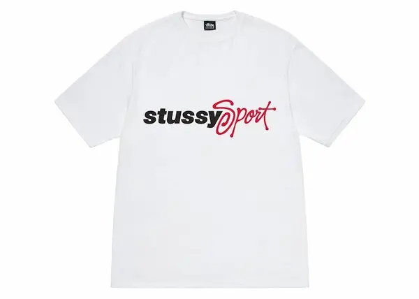 StÜssy Sport Script Tee Shirt - White