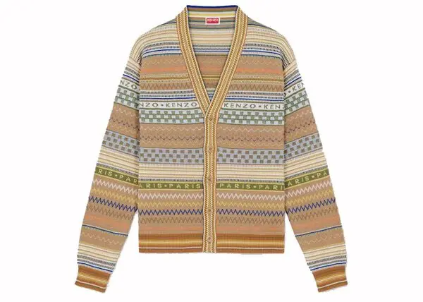 Kenzo Fairisle Cardigan