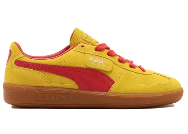 PUMA Palermoin Sneakers - Pelé Yellow/club Red