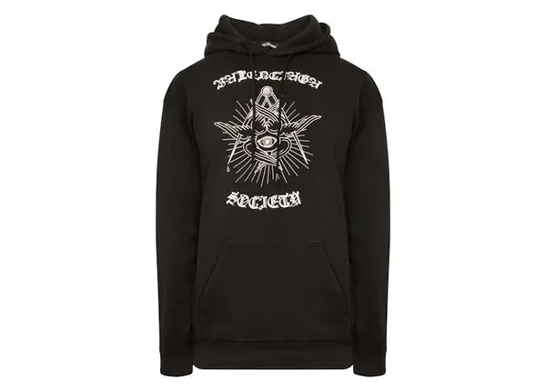 Balenciaga Gothic Logo Hoodie