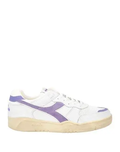DIADORA HERITAGE Leather Low-top Sneakers - White