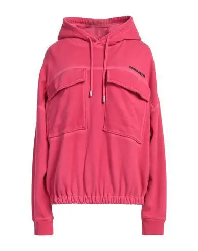 Dsquared2 Sweatshirt In Cotton And Elastane - Red