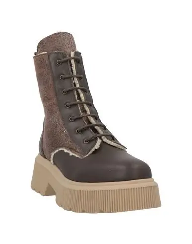 BALDININI Calfskin Lace-up Ankle Boots